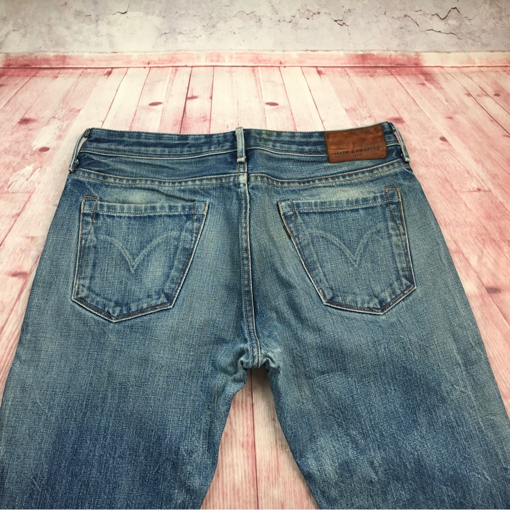 Levi’s Made & Crafted Tack Slim Denim Jean Size 30x31” - Gem